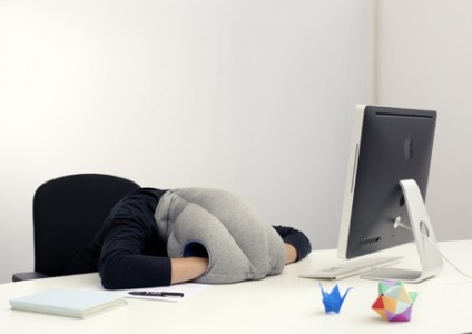 Kopfschlafsack – Büroschlafsack – Ostrich Pillow